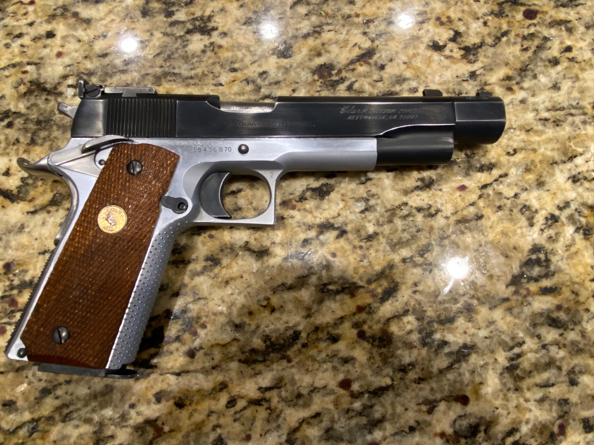 Colt Clark Custom Combat 1911 70 Series Government Model .45 Acp For ...