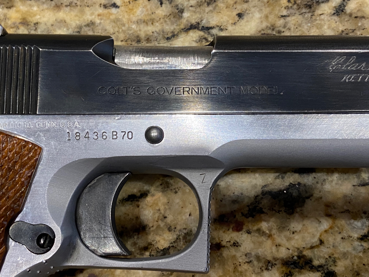 Colt Clark Custom Combat 1911 70 Series Government Model .45 Acp For ...