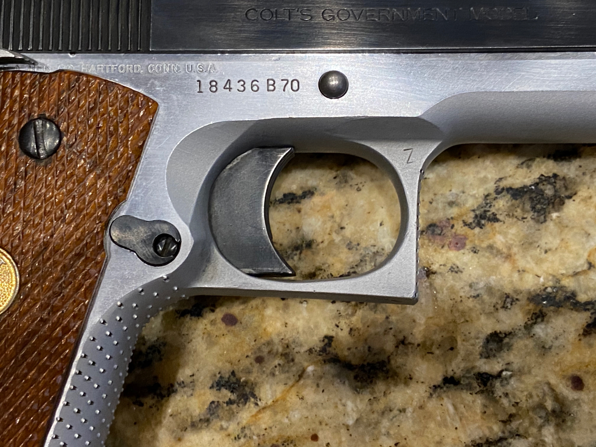 Colt Clark Custom Combat 1911 70 Series Government Model .45 Acp For ...