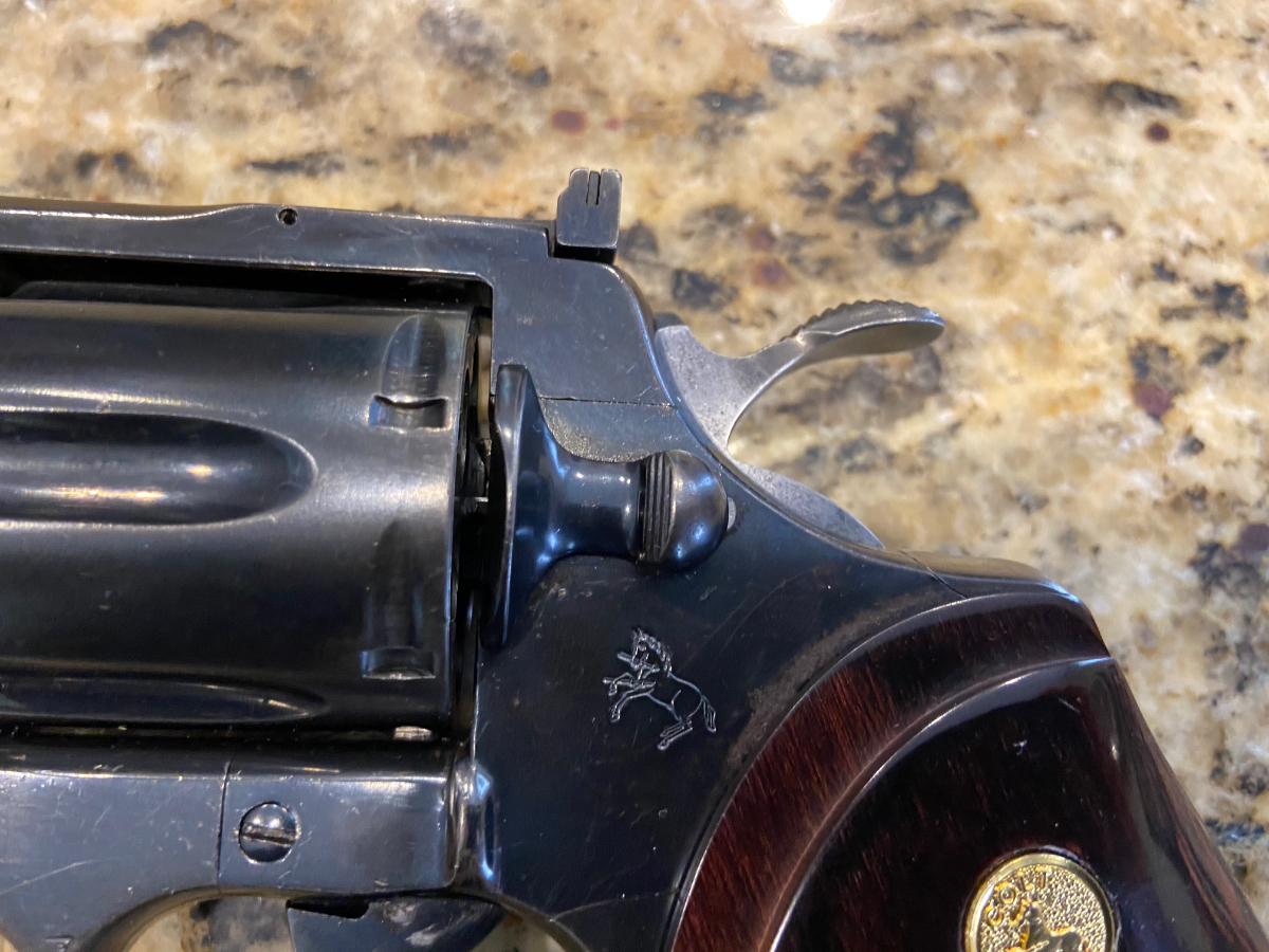 Colt Python 1982 Manufactured 4 Inch Barrel .357 Magnum For Sale at ...