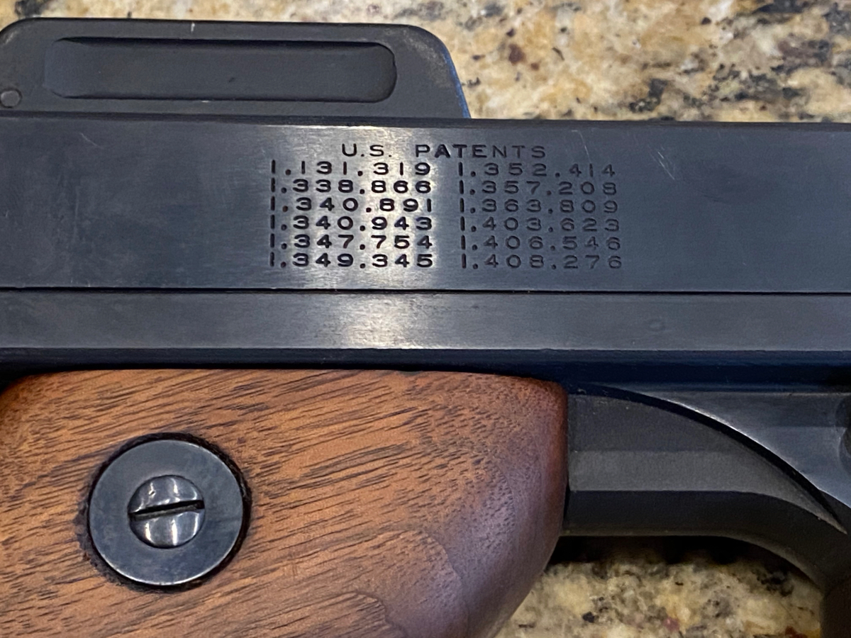 Thompson Auto-Ordnance 1927 A1 Thompson Lyman Sights, Cutts Compensator ...