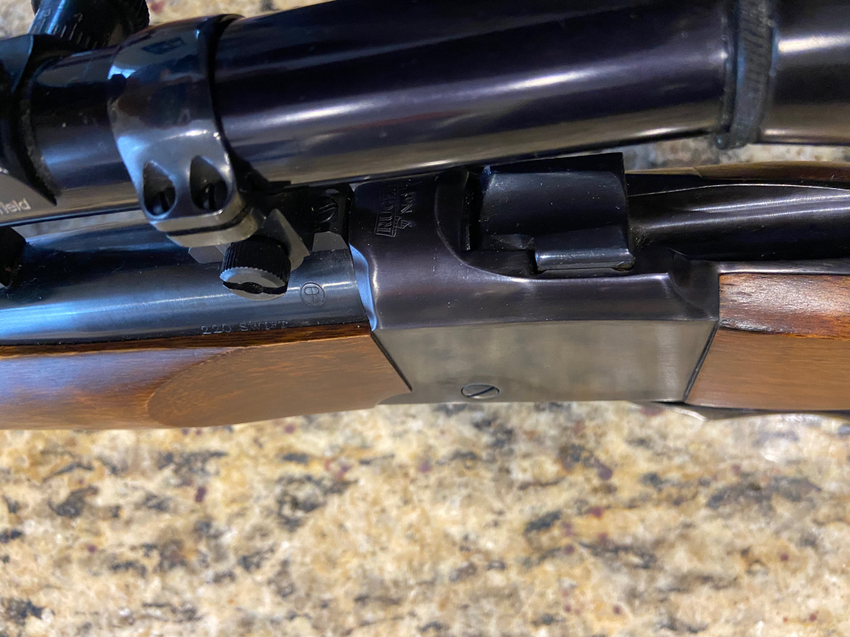 Ruger Number One Redfield 16 Power Scope .220 Swift For Sale at ...