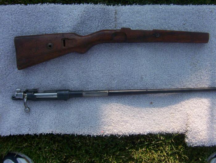 Mauser M98 98k Parts Set & Barrel Action Nazi Pmd For Sale at ...