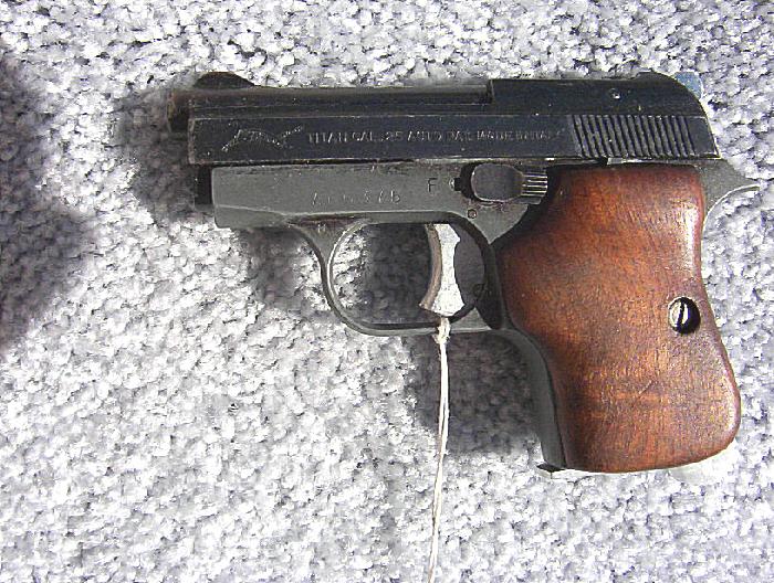 F.I.E. Fie Titan 25 Auto Pistol Wood Grips $1 No Reserve For Sale at ...