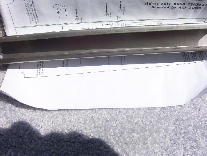 Ace Arms 80 Ak-47 Bent Receiver & Template Ak47 For Sale at GunAuction ...