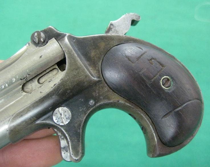 Remington Double Deringer 41 Rimfire Short Mod 95 Over Under Low Ser ...