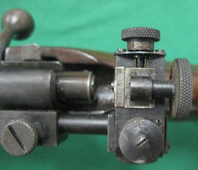 Winchester Mod 75 Target 22 Lr Olympic Target Peep Sights Heavy Barrel ...