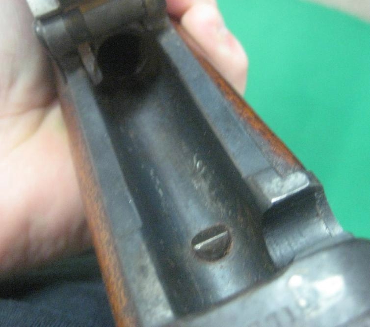 U.S. Springfield Model 1884 45-70 Cal Trap Door Rifle Bennington Rear ...