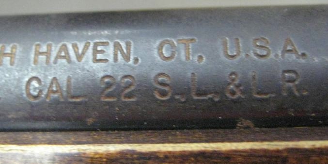 22 S-L-Lr Model 25 Marlin Micro Groove Barrel Clip Feed Dove Tailed ...