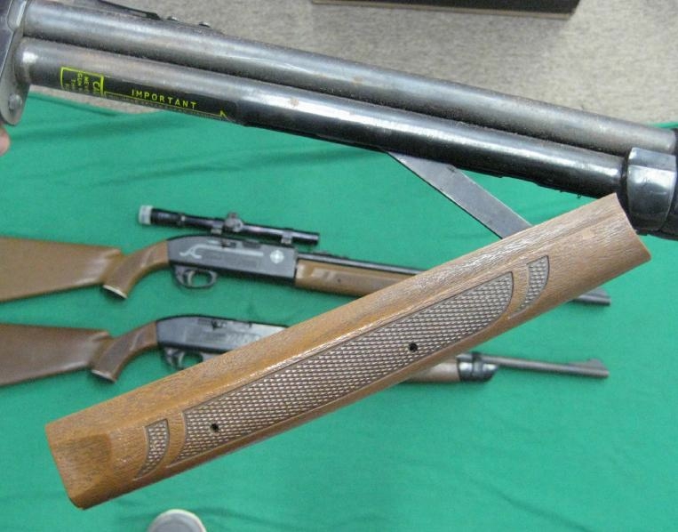 Lot Of 3 Crosman Mod 766/2100 Pump Up Style Bb/Pellet Rifle Grooved ...