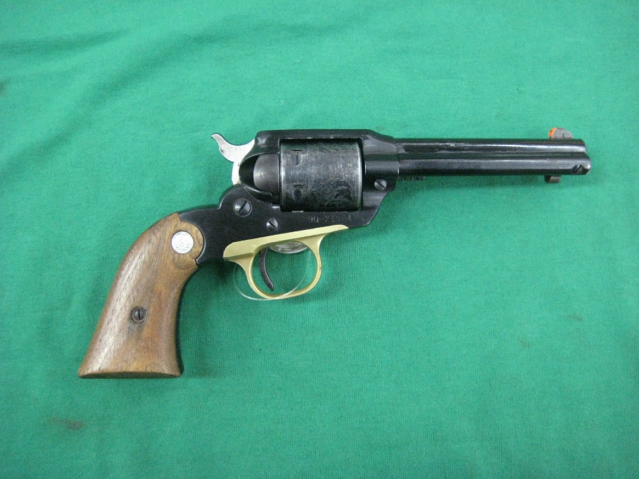 Ruger Bear Cat Small Frame Revolver Engraved Brass Single Action Side ...