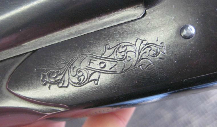 Savage Fox Model B Bse-C Side By Side Shotgun Single Trigger W ...