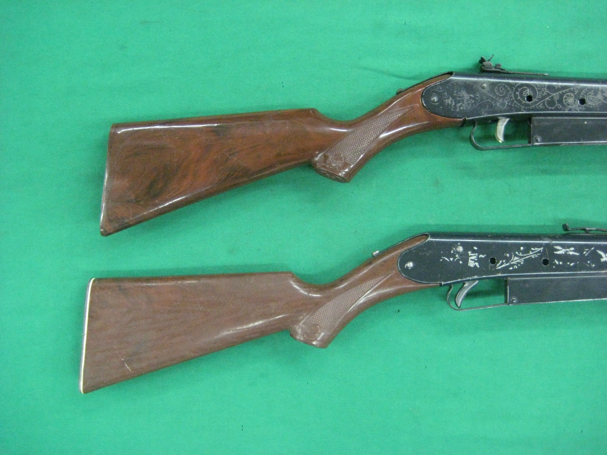 AIR RIFLES IMITATION WOOD PEEP SIGHT ENGRAVED VINTAGE! - Picture 6