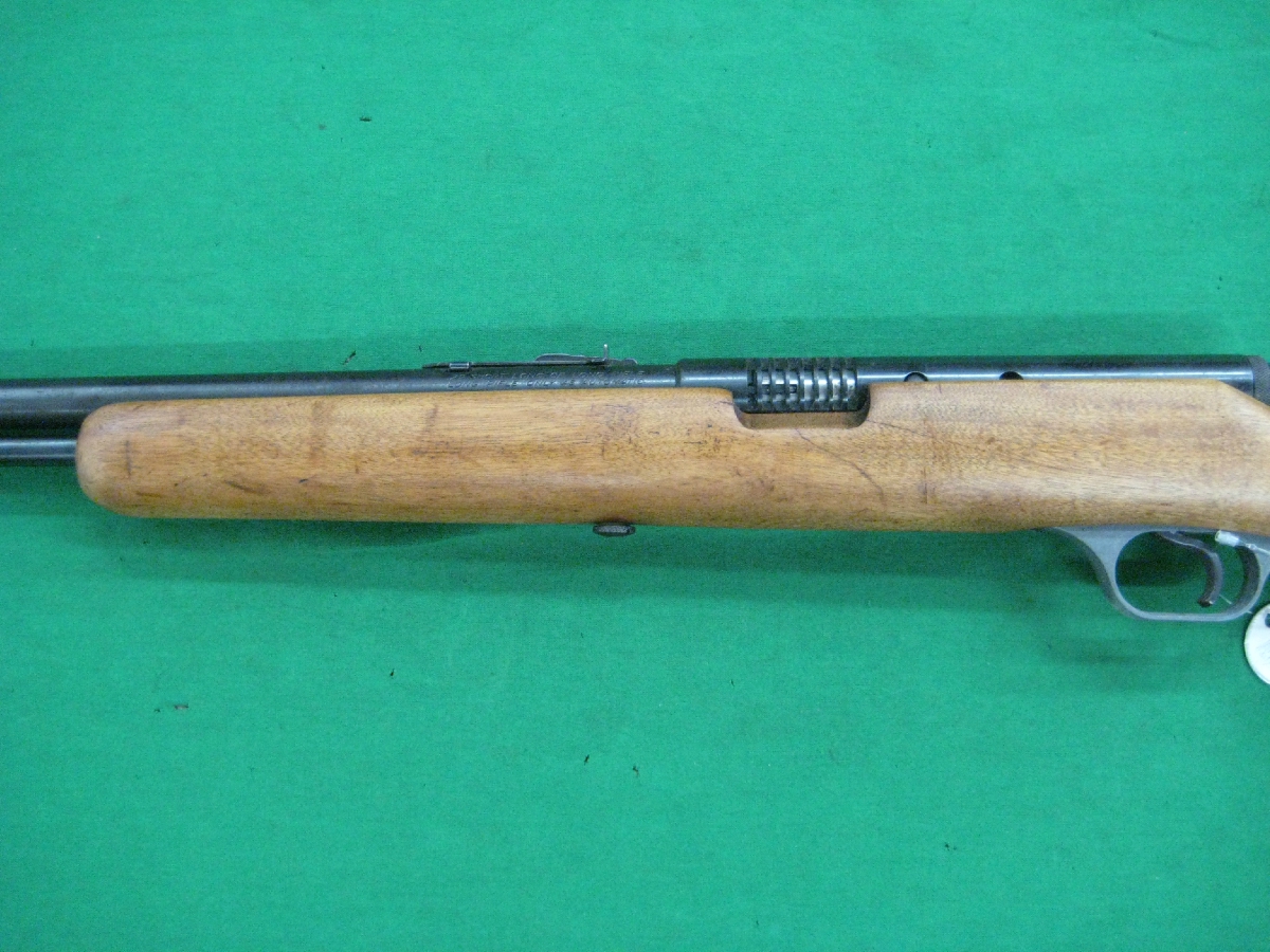 Springfield Stevens Model 87a Semi Auto Rifle Wood Stock Tube Fed Gill ...