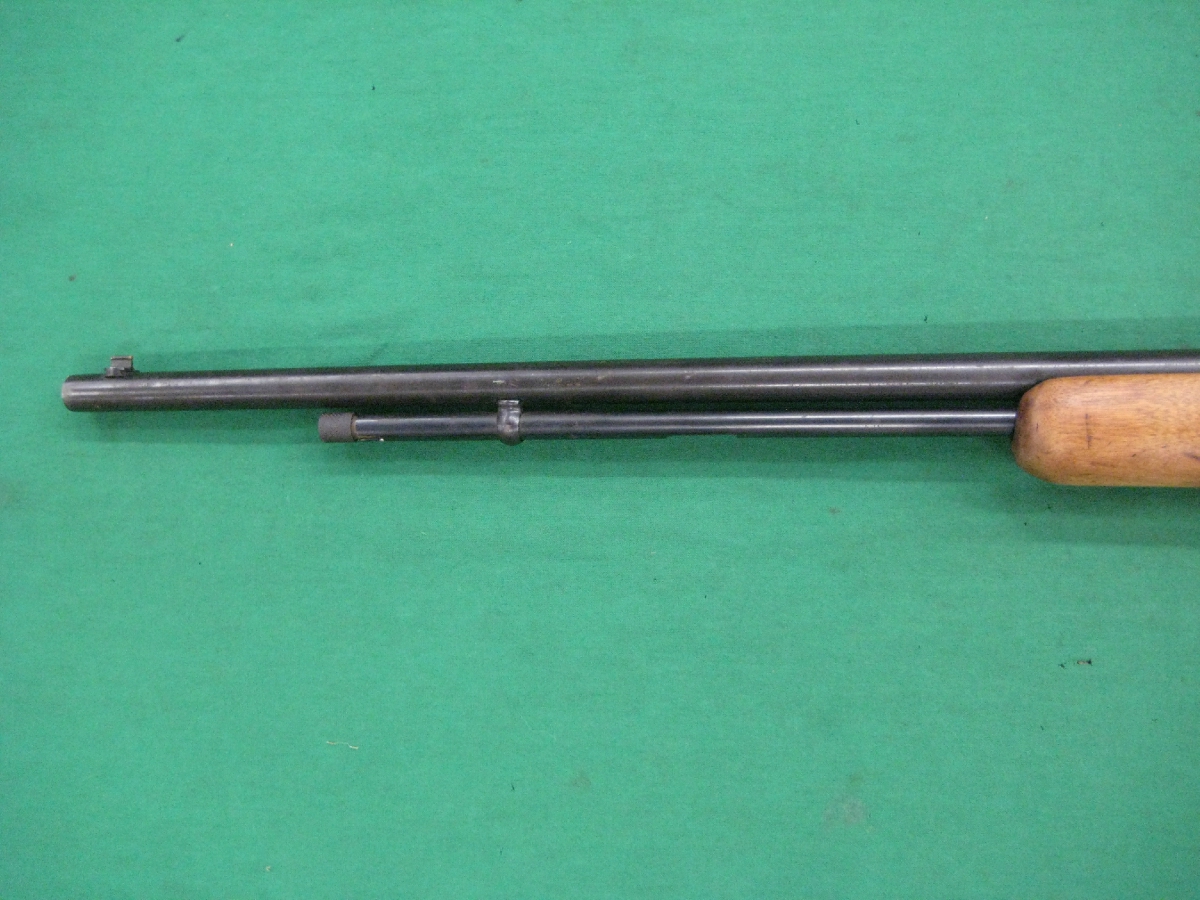Springfield Stevens Model 87a Semi Auto Rifle Wood Stock Tube Fed Gill ...