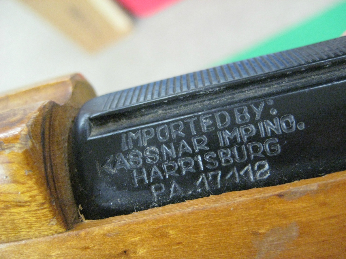 Kassnar Mahely Carbina M-21t Semi Auto M1 Carbine Copy Rifle .22 Lr For ...