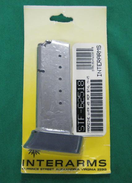 New Interarms Firestar 45 Acp Stainless Clip M-45 For Sale at ...