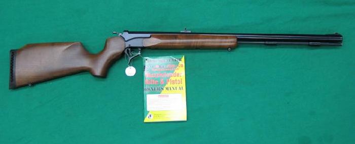 Thompson Center Encore 209x50 Black Powder Rifle Walnut Blue Box Paper ...