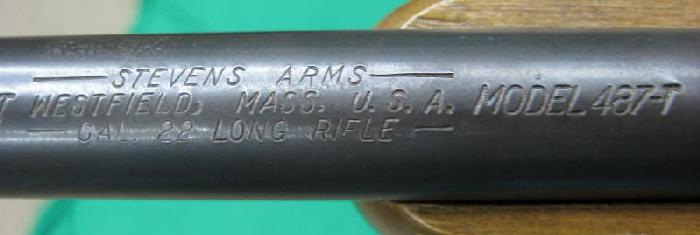 Stevens Savage Westpoint 22lr Model 487-T Semi Auto Rifle Blued ...
