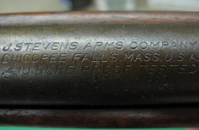 J Stevens Model 39 Bolt Action 410 Tube Feed 2 1/2 & 3 Inch Mag Classic ...
