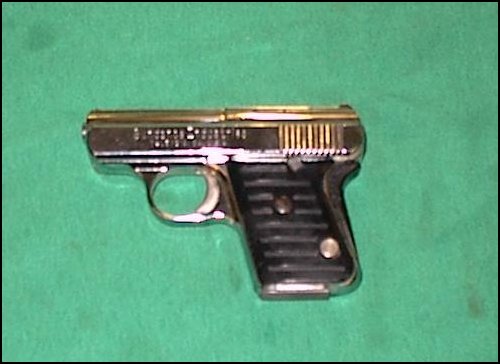 SUNDANCE INDUSTRIES CHROME BOA 25 AUTO SEMI AUTO GRIP SAFETY