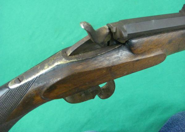 Belgium Flobert Pub Rifle Single Shot Breech Load Rifle Octagon Barrel ...