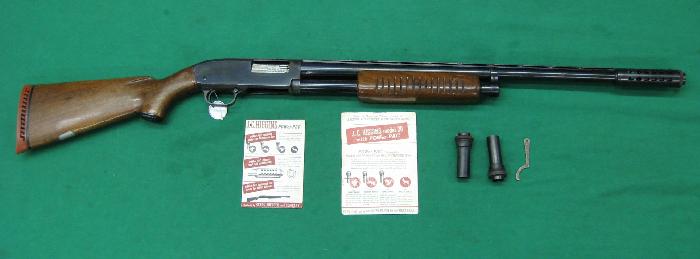 Jc Higgins Model 20 12ga Pump W/ Power Pac Choke Manuel And Papers ...