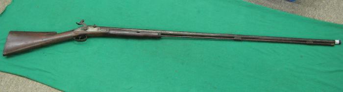 H. W. Delavan Fowler Engraved Musket Vintage Long Bbl Muzzleloader ...