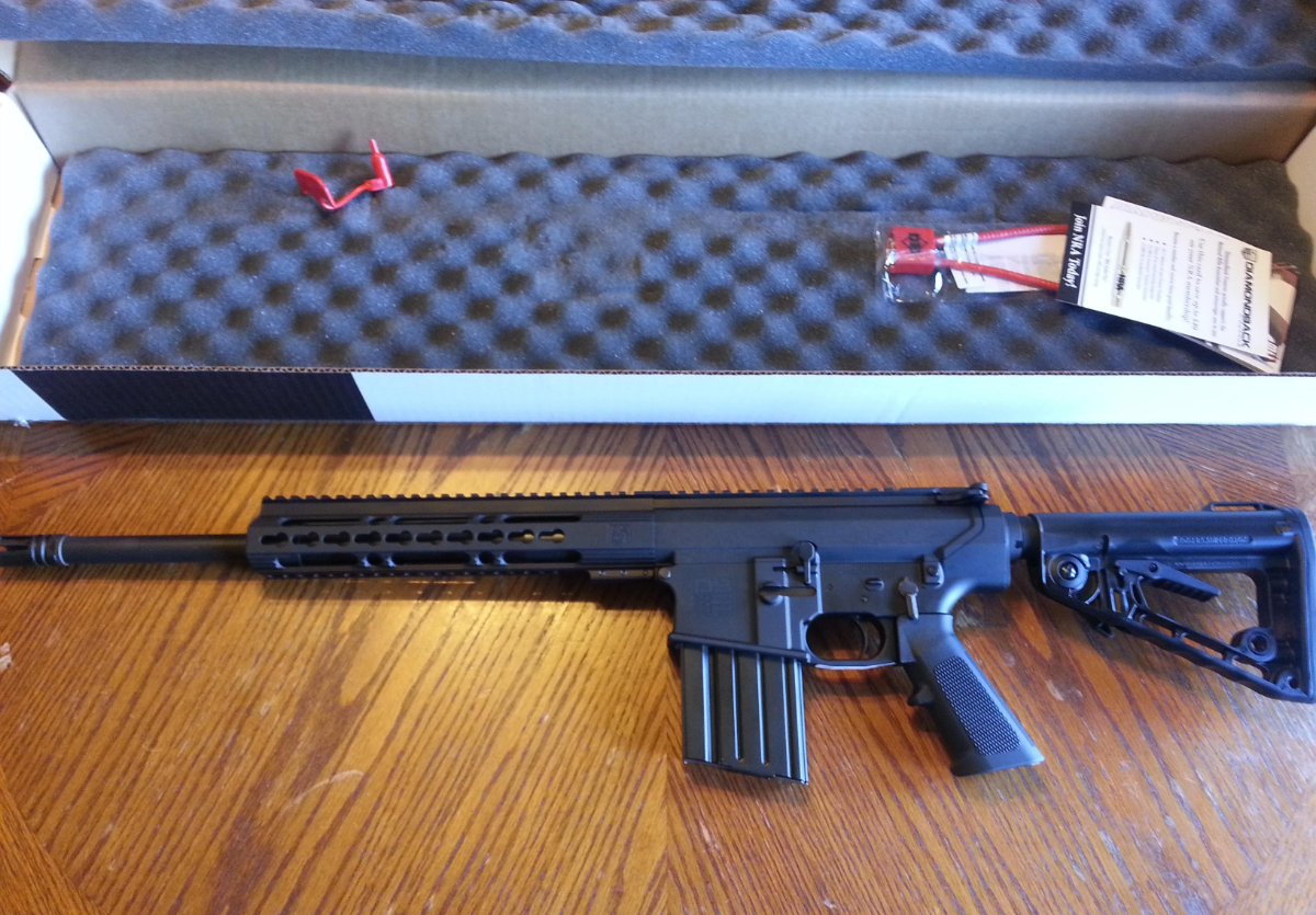 Diamondback Ar 10 Ar10 Db 10 308/7.62 Nato 16" Lightweight Nib 20 Rd ...