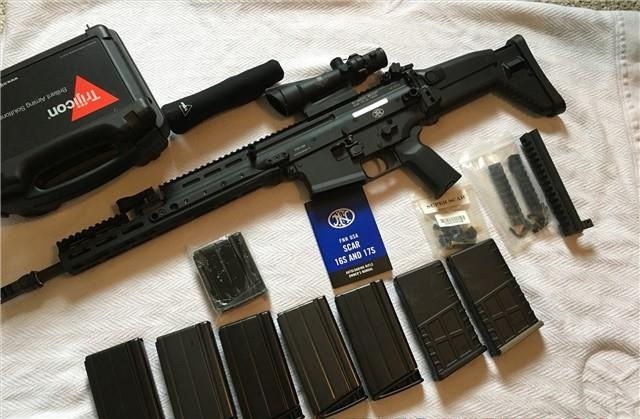 Fn Scar 17 W/ Acog & Many Extras 7.62x39 For Sale at GunAuction.com ...