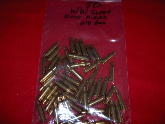 Ww Super Speed .218 Bee Brass Once Fired (50) For Sale at GunAuction ...