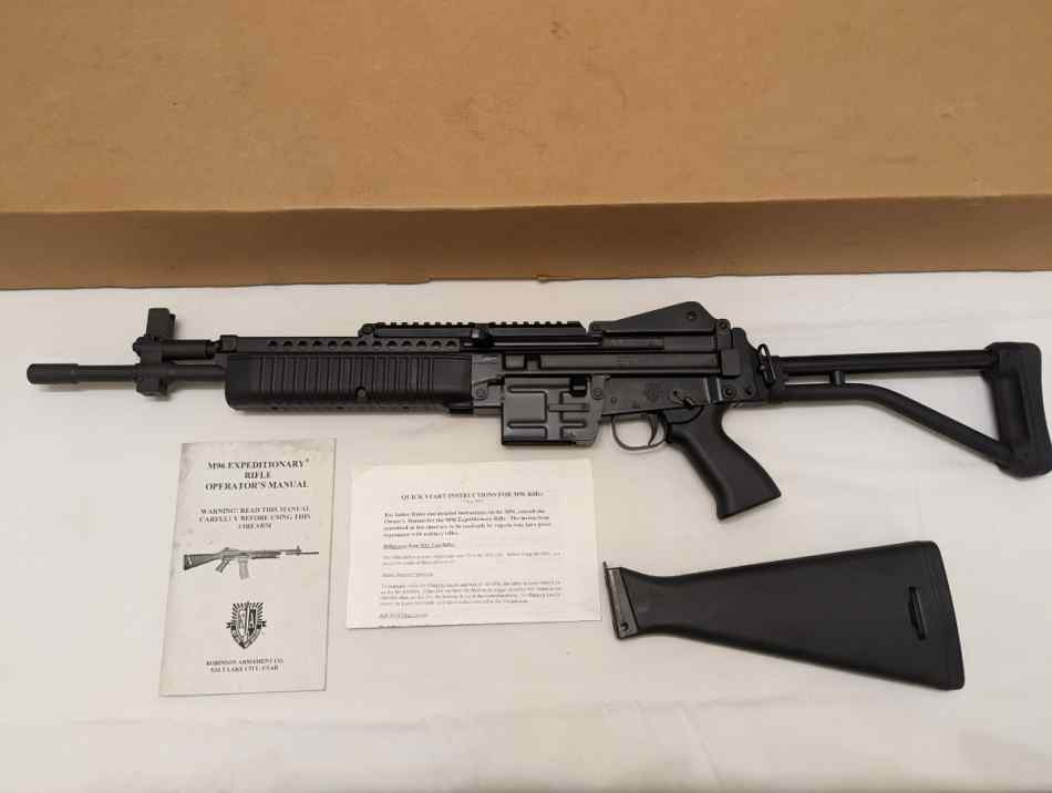 Robinson M96 - Black Recon Rifle - 223/556 .223 Rem. For Sale at ...