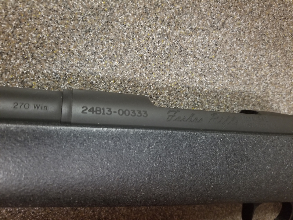Forbes Rifles As New Model 24b 5 Lb 1/4 Moa Sheep Slayer...Who Wants It ...