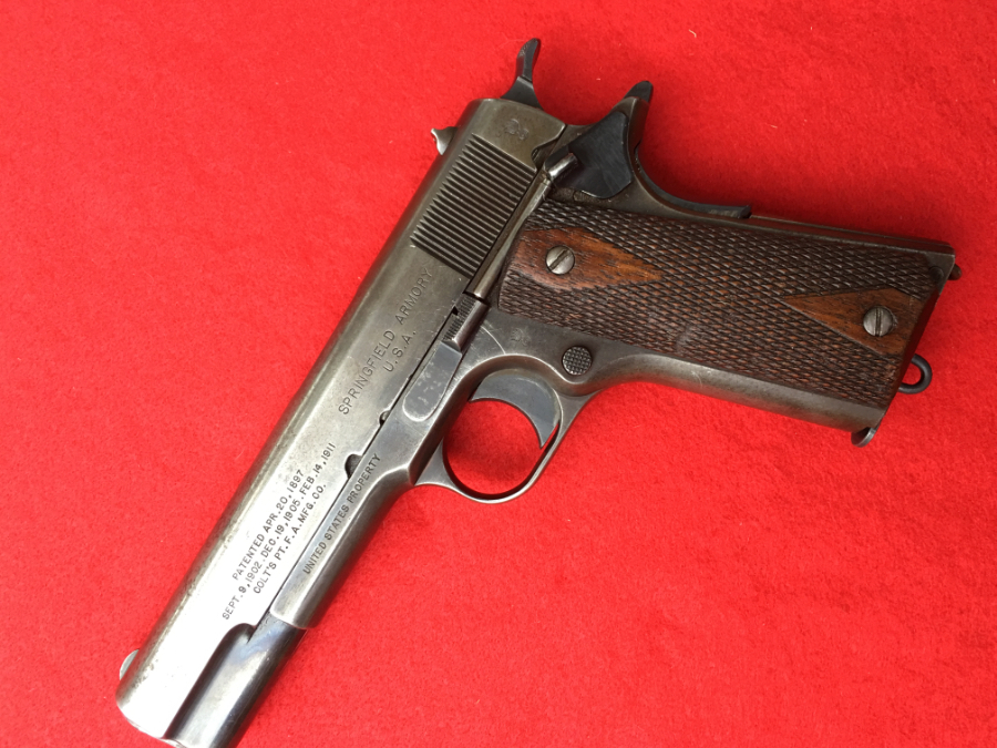 Springfield Ww1 1911 Early 1915 .45 Acp For Sale at GunAuction.com ...