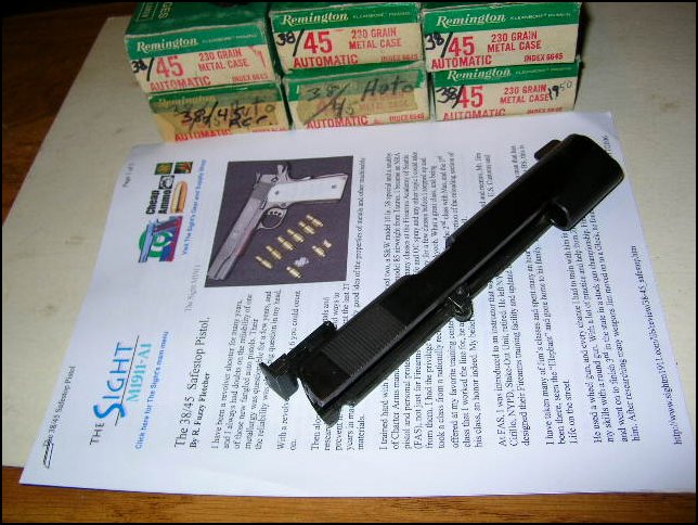 Colts Patents Arms Manufacturing Company Colt 1911 Commercial 38/45 ...