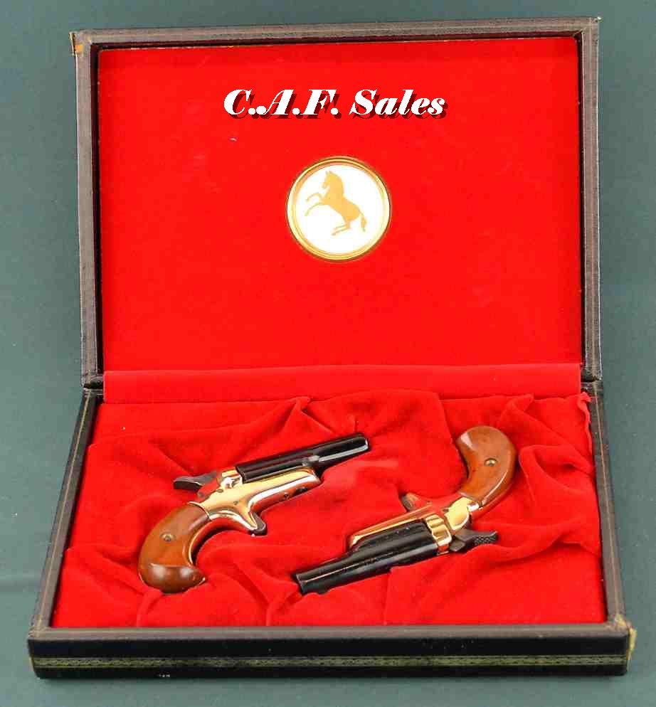 Colt Cased Set Of 2 Lord Deringer .22 Short Derringers For Sale at ...