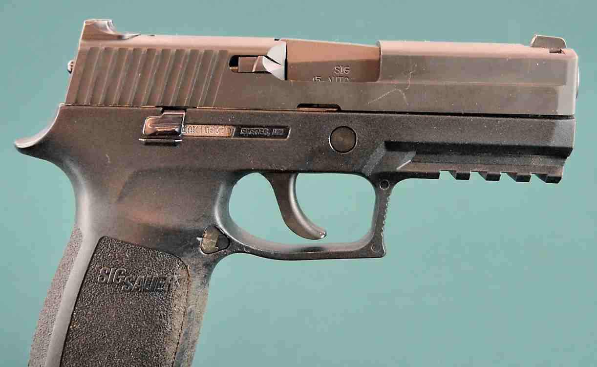 Sig Sauer Model P250 Compact .45acp Semi-Auto Pistol For Sale at ...
