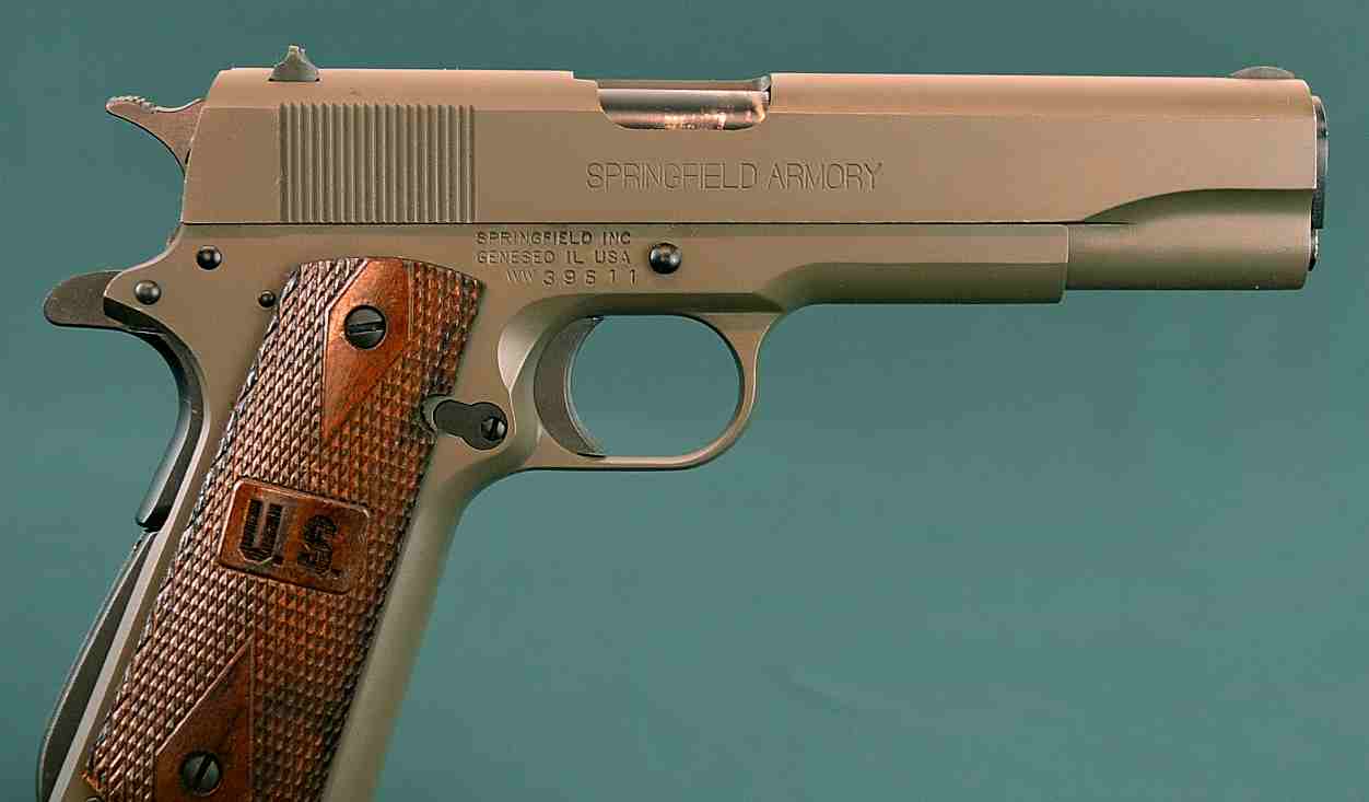Springfield Armory (Geneseo, Il) Model 1911-A1 Gi .45acp Semi-Auto ...