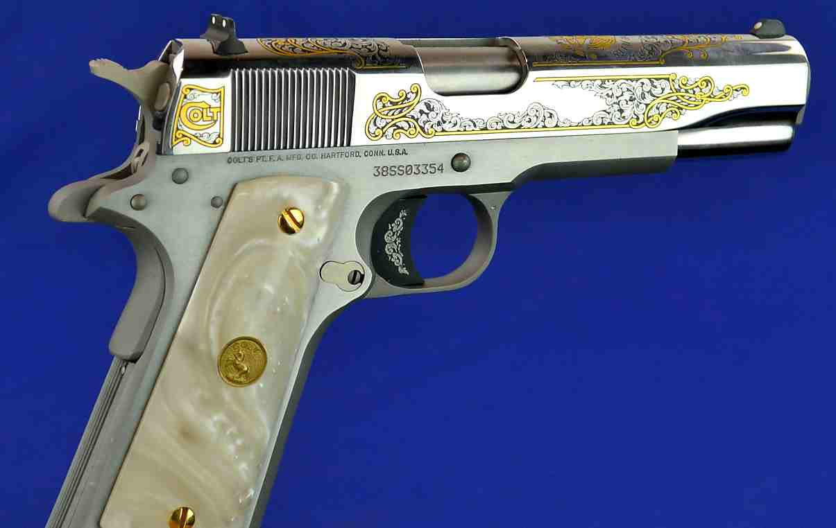 Colt Model "El Jefe De Jefes" 38super Semi-Auto Pistol For Sale at ...