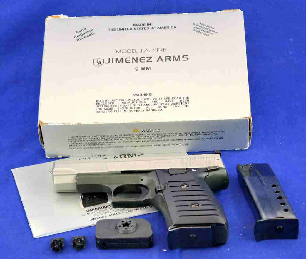 Jimenez Arms Model Ja Nine 9mm Semi-Auto Pistol For Sale at GunAuction ...