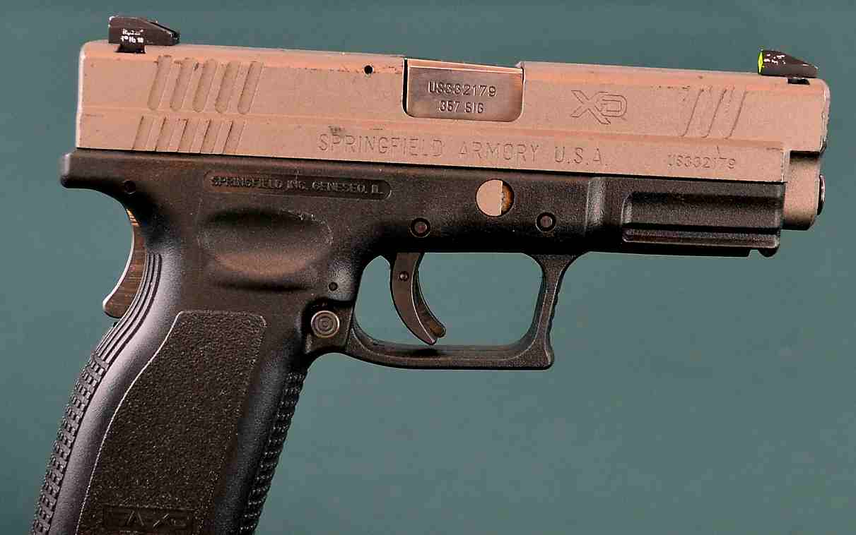 Springfield Armory (Geneseo, Il) Model Xd-357sig Semi-Auto Pistol For ...