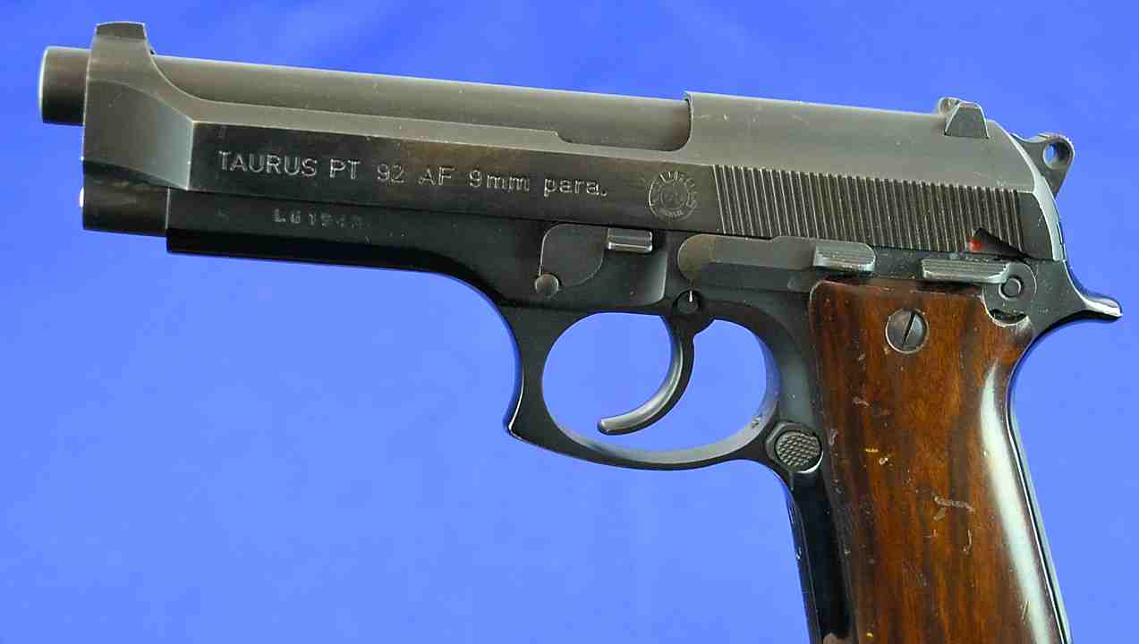 Taurus Model Pt92 Af 9mm Semi-Auto Pistol (Hc) For Sale at GunAuction ...