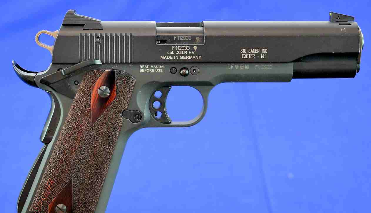 Sig Sauer Model 1911-22 .22lr Semi-Auto Pistol For Sale at GunAuction ...