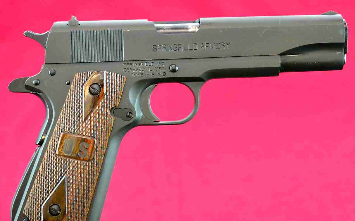 Springfield Armory (Geneseo, Il) Model 1911-A1 Gi .45acp Semi-Auto ...
