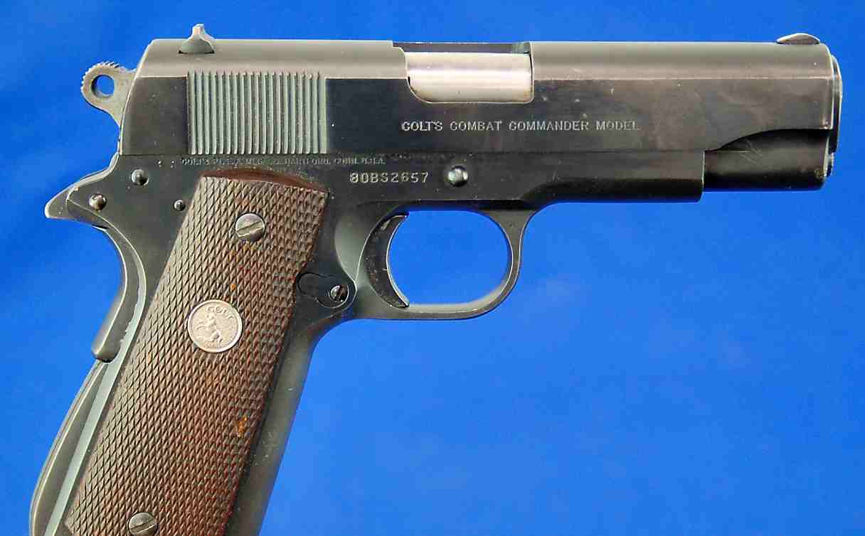 Colt Combat Commander Model 9mm Semi-Auto Pistol For Sale at GunAuction ...