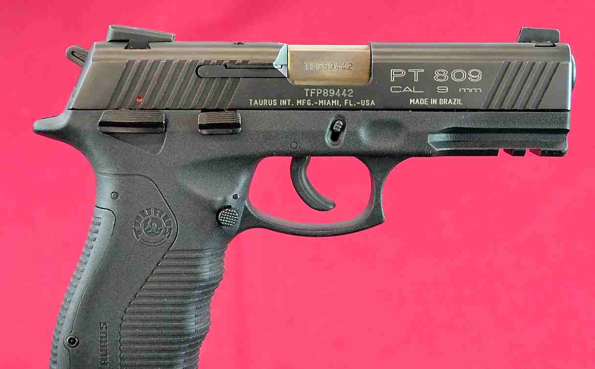 Taurus Model Pt809 9mm Semi-Auto Pistol (Hc) For Sale at GunAuction.com ...