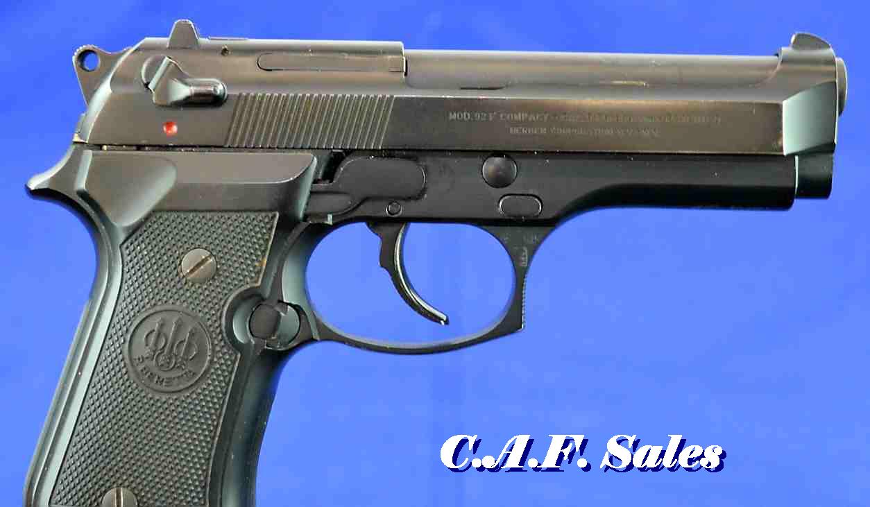 Beretta, Pietro Model 92f Compact 9mm Semi-Auto Pistol (Hc) For Sale at ...
