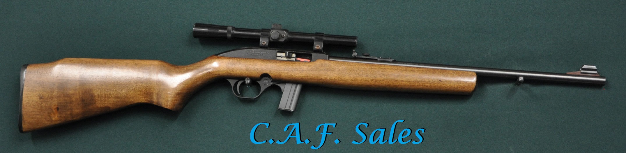 Cbc Model 7022 .22 Cal Semi-Auto Rifle W/Scope For Sale at GunAuction ...
