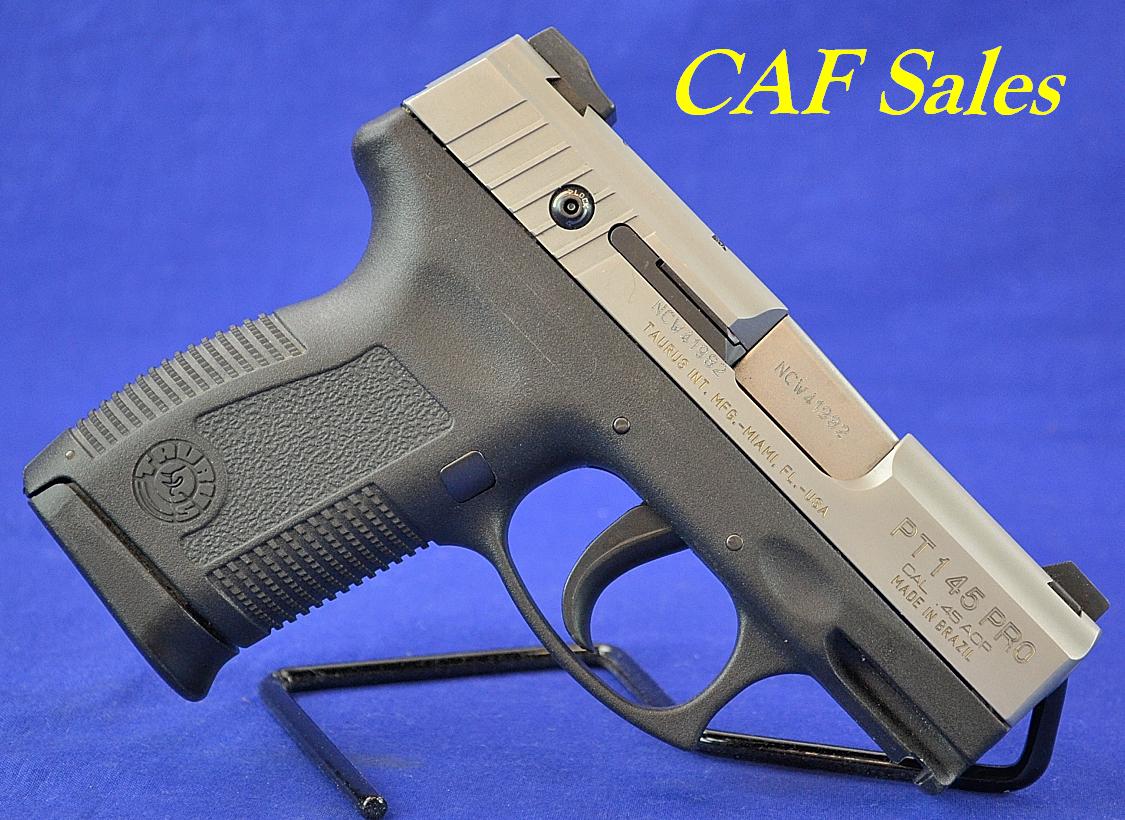 Taurus Model Pt145 "Pro" .45 Acp Semi Auto Pistol For Sale at ...