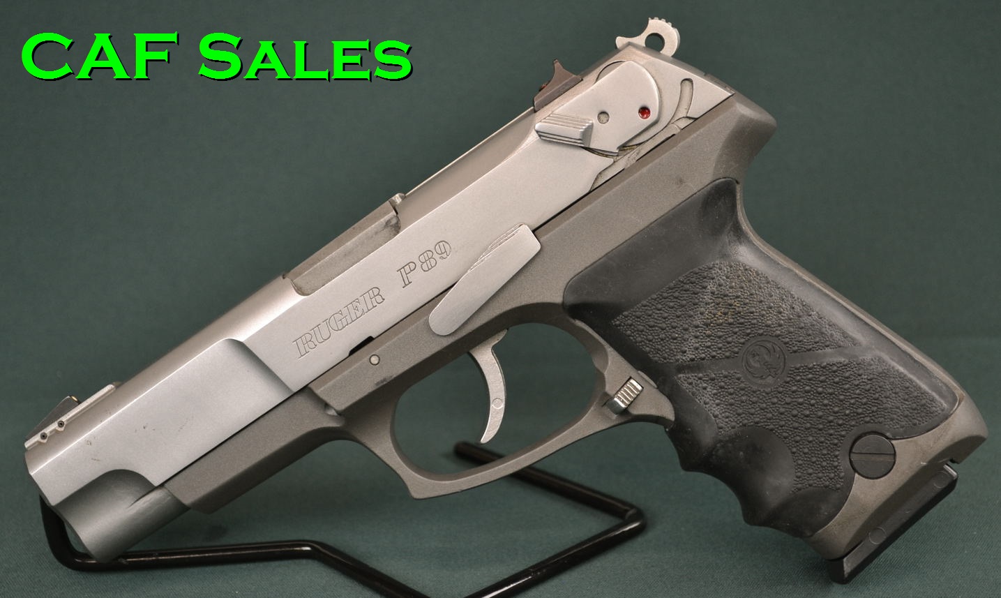 Ruger Model Kp89 9mm Semi-Auto Pistol For Sale at GunAuction.com - 12682808